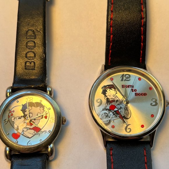 Jewelry | Two Classic Betty Boop Watches Lot | Poshmark